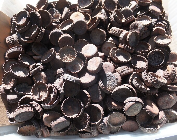 Rusty Bottle Caps Awesome Rusty Ol' Bottle Caps-craft - Etsy