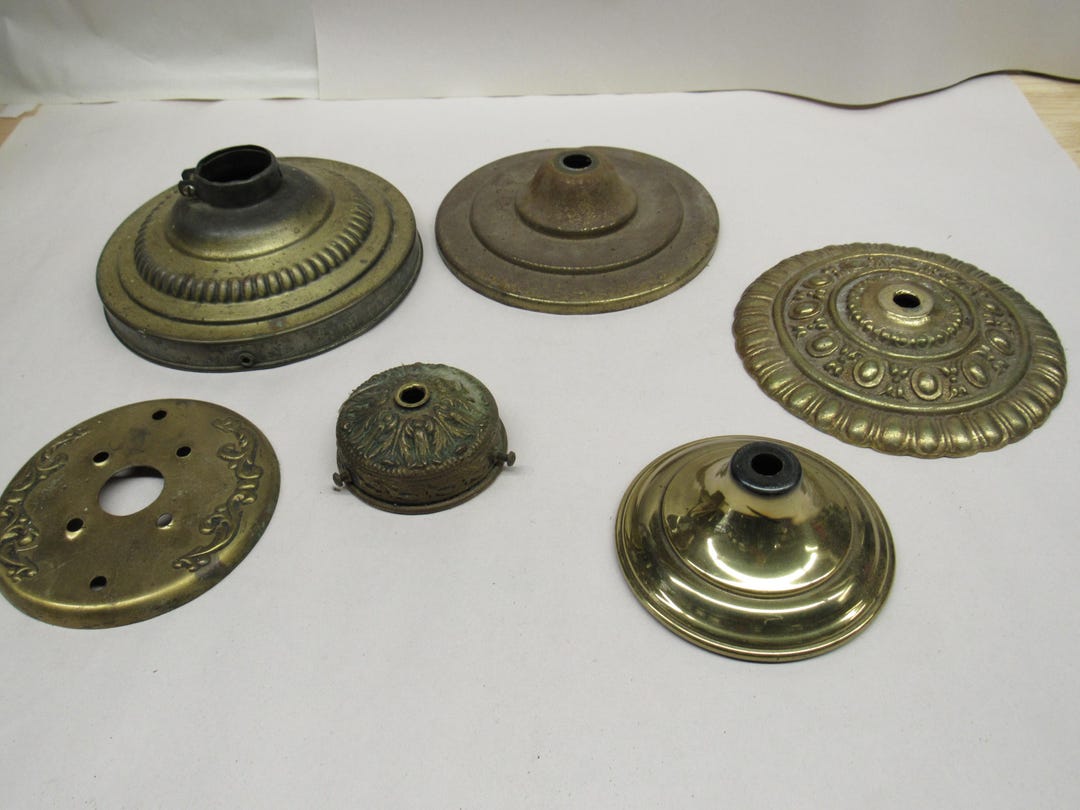 Brass Lamp Parts, Decorative Lamp Pieces, Round Brass Lamp Part ...