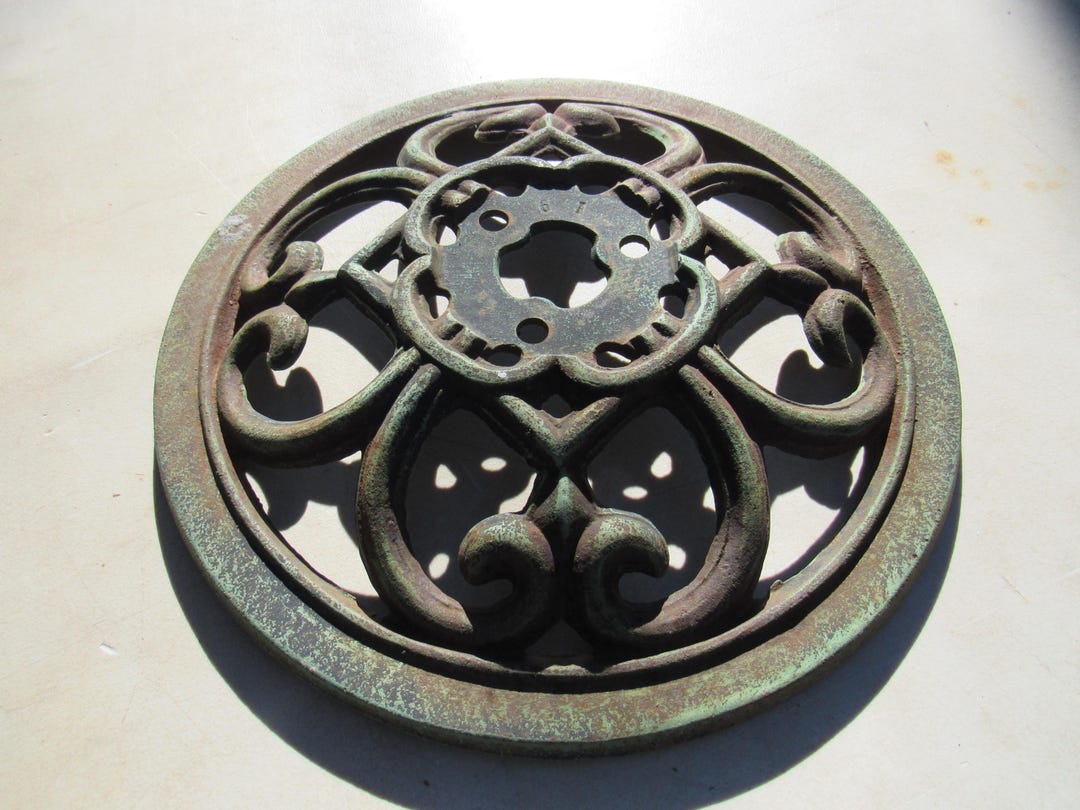 Decorative Metal Base, Cast Iron Decorative Bird Bath/fountain Base - Etsy