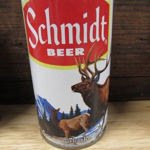Rusty Beer Cans, 4 Rustic Beer Cans, Sparkling Stite, Schmidt, Lone ...