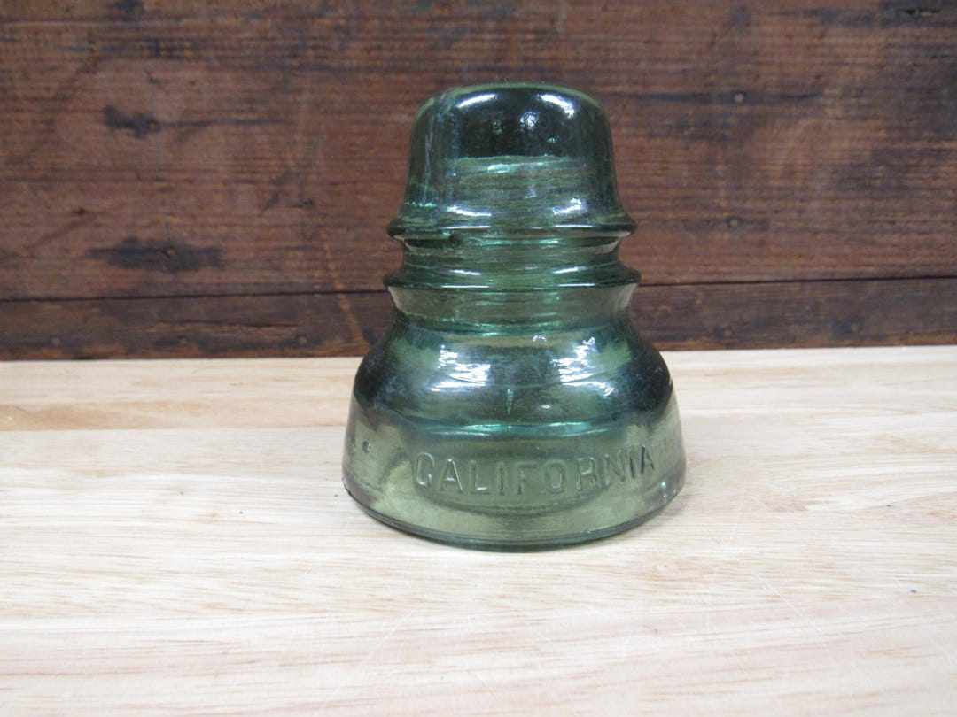 California Green Insulator, Green Glass Insulator, Sage Green ...