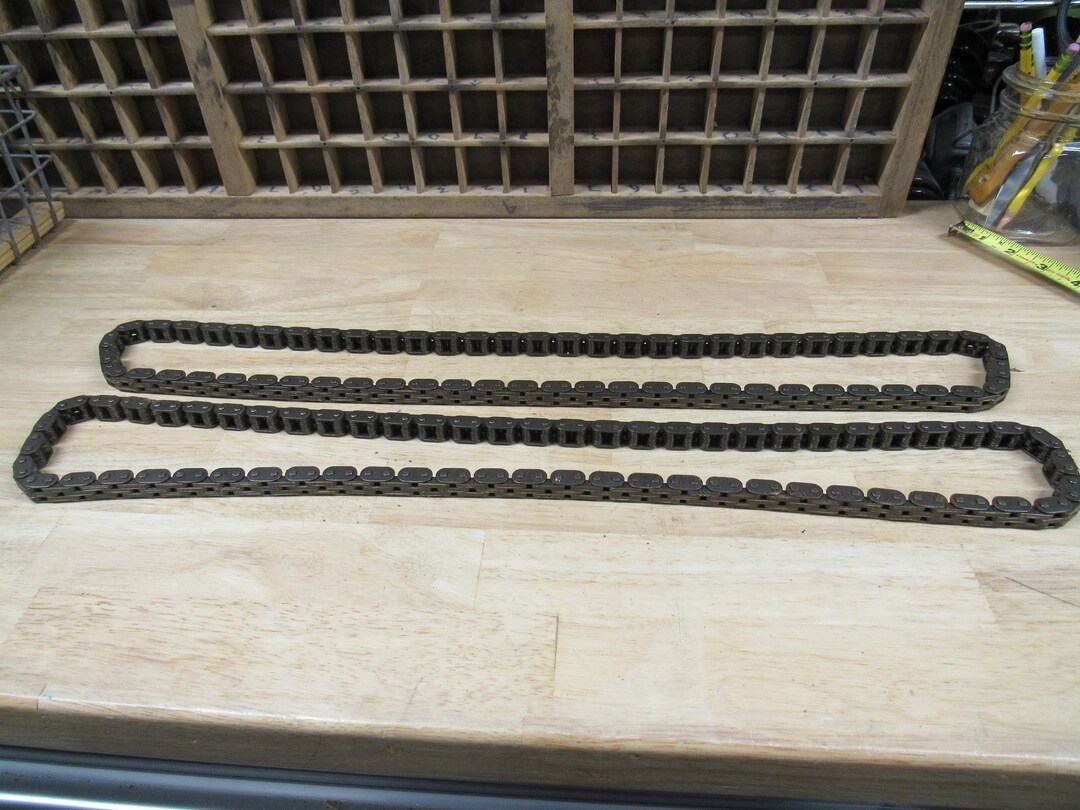 Large Industrial Chains, 2 Large Industrial Chains, Rusty Metal Timing Chain - Etsy