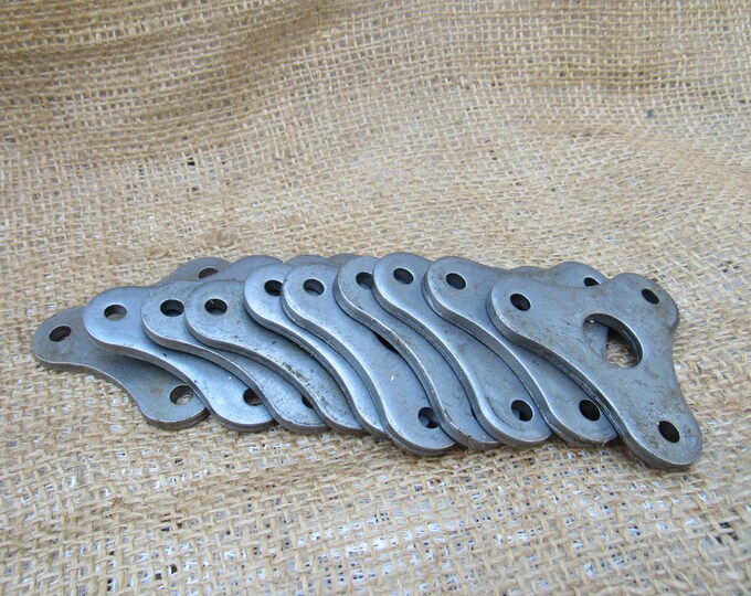 Decorative Washers, 10 Triangle Metal Washer, 10 Triangle Metal Spacer ...