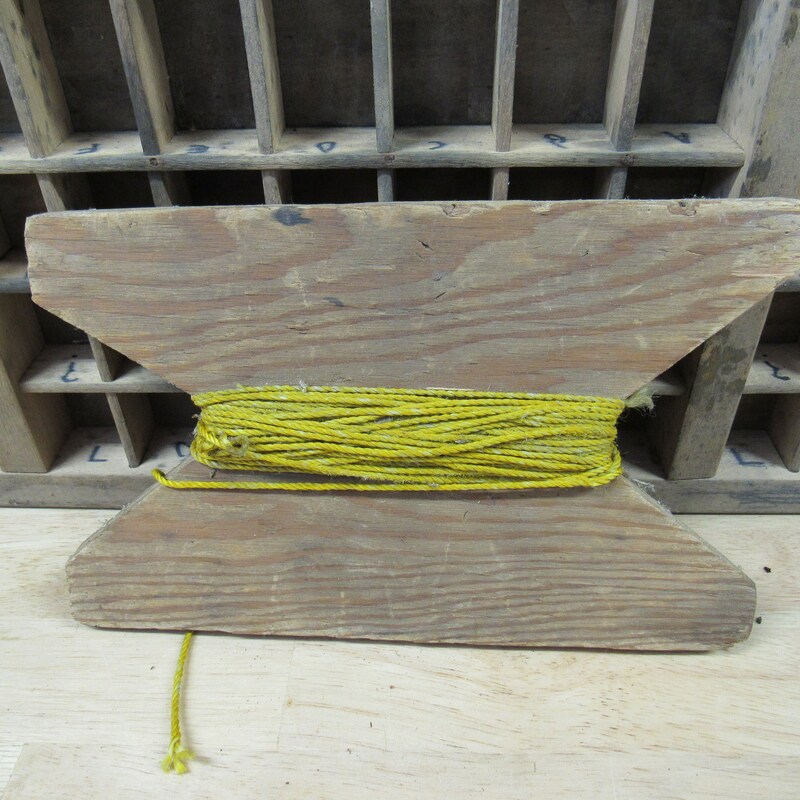 Wood String Holder - Etsy