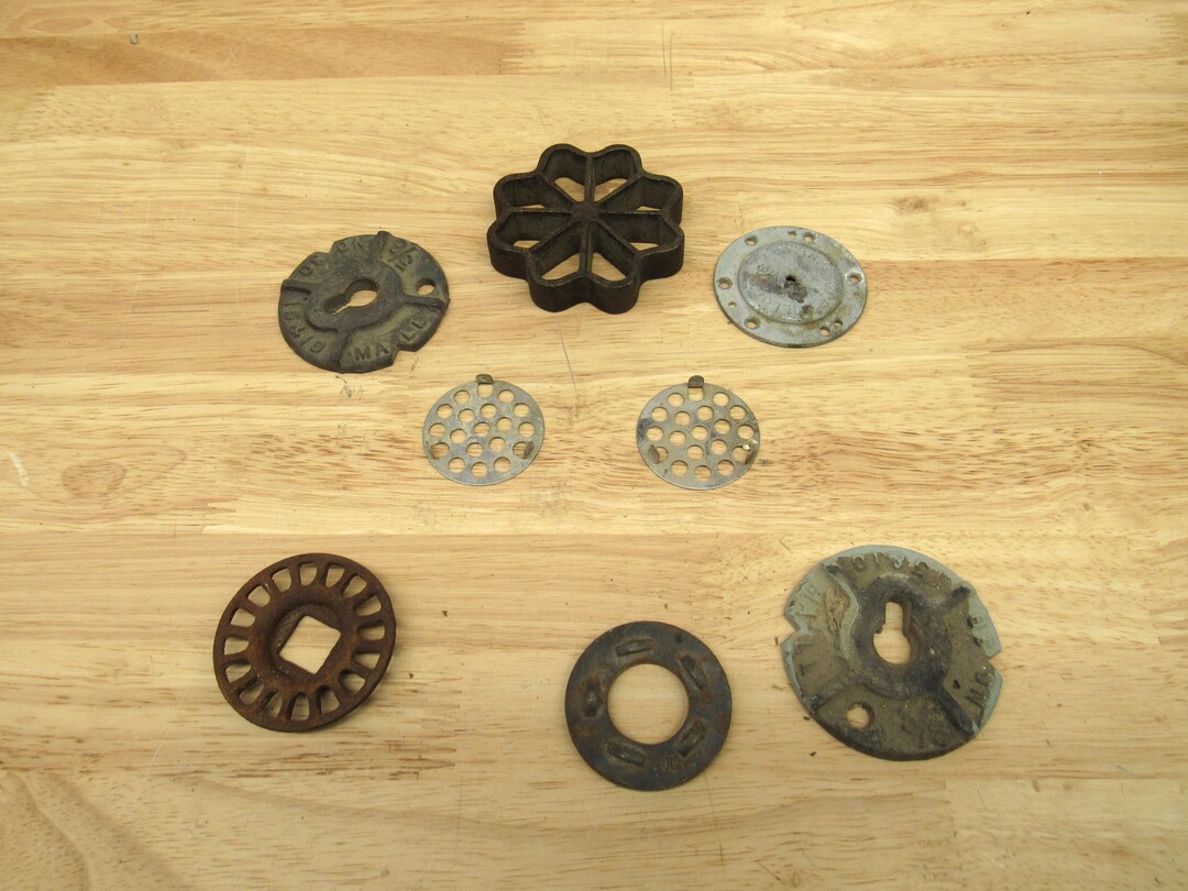 Round Metal Pieces, Industrial Pieces, Metal Industrial Parts - Etsy