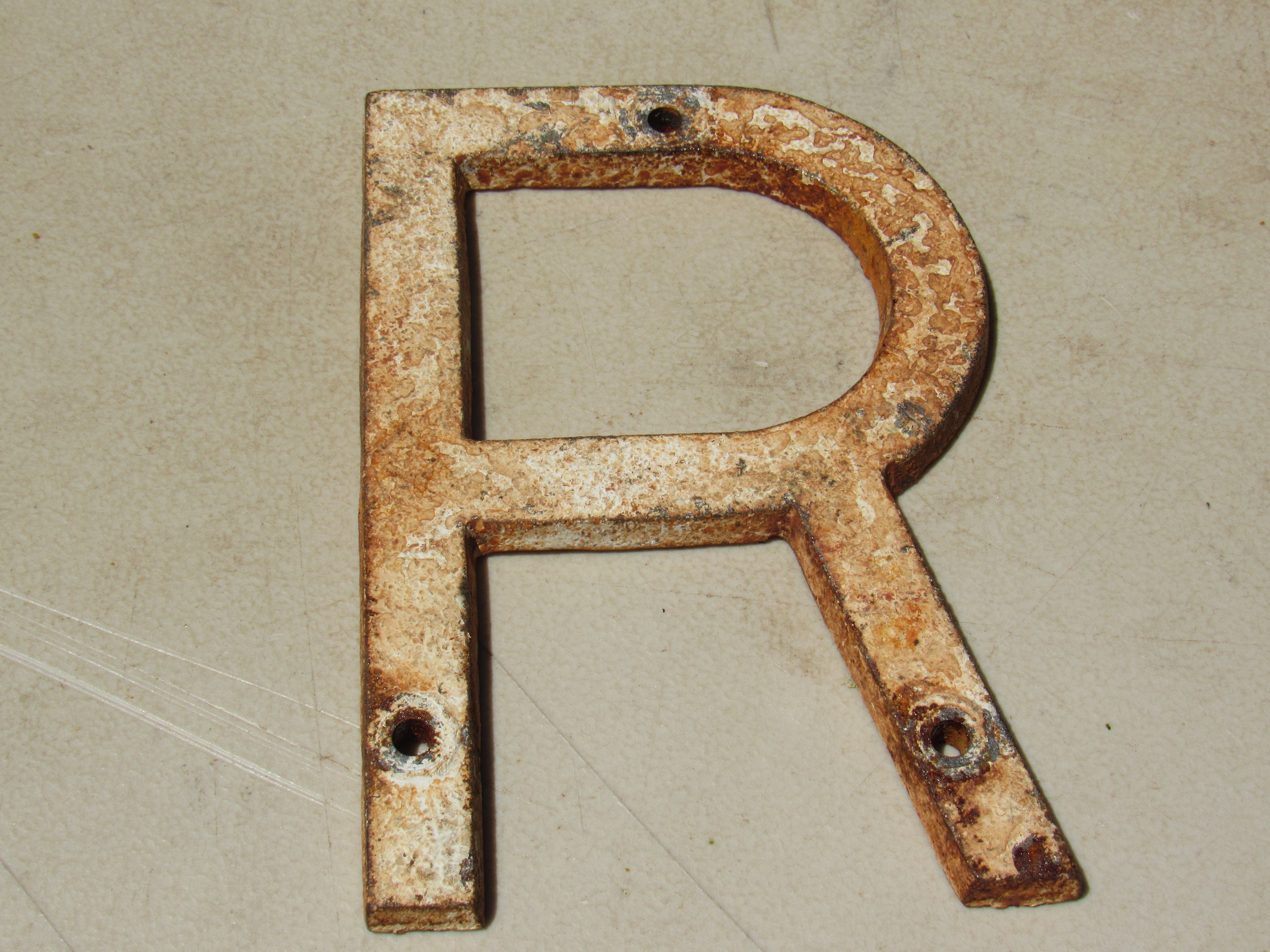 Metal Letter, Cast Iron Letter - Etsy