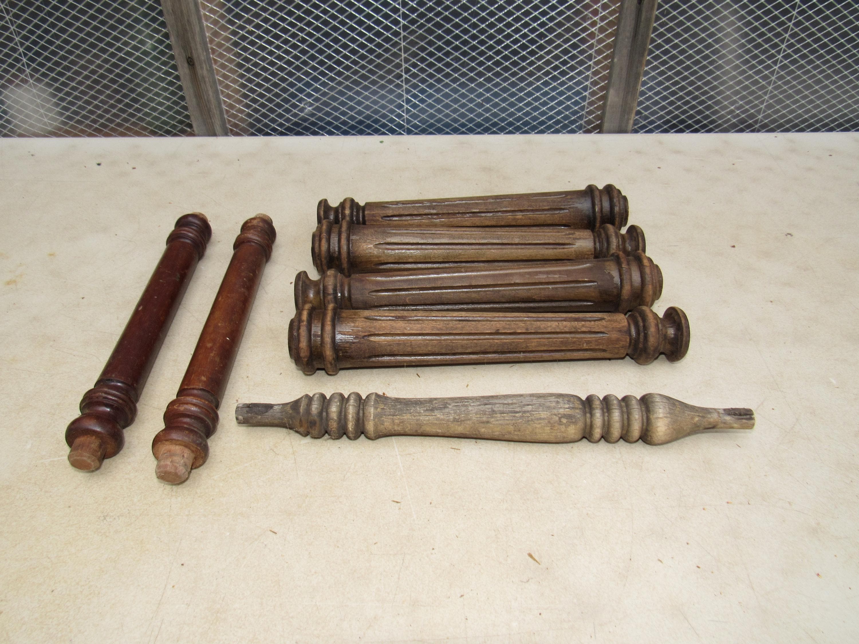 Long Wooden Spindles, Assorted Wooden Spindles, Architectural Spindle ...