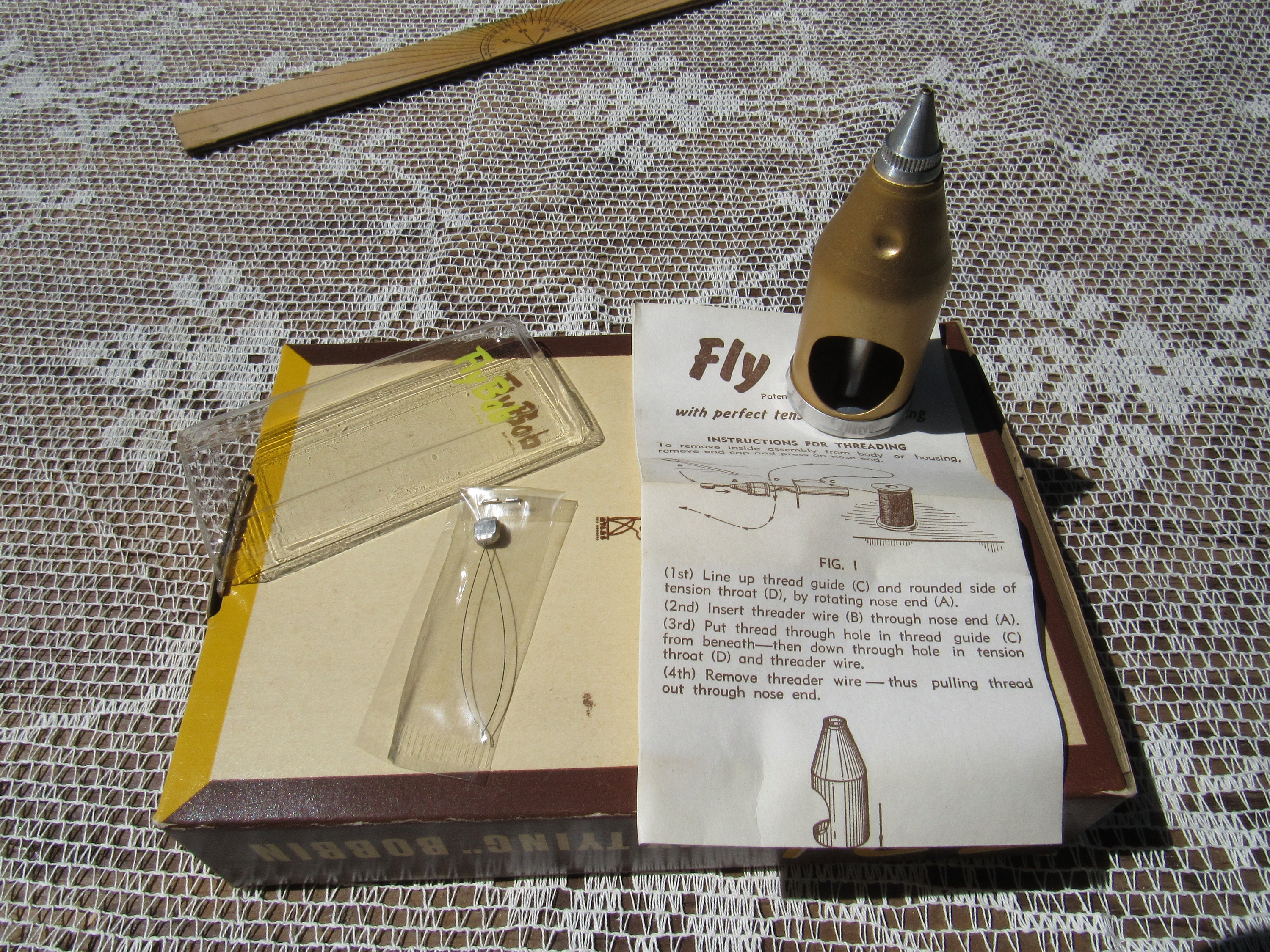 Fly Bob Fly Tying Bobbin Fly Fishing Equipment Fly tying | Etsy