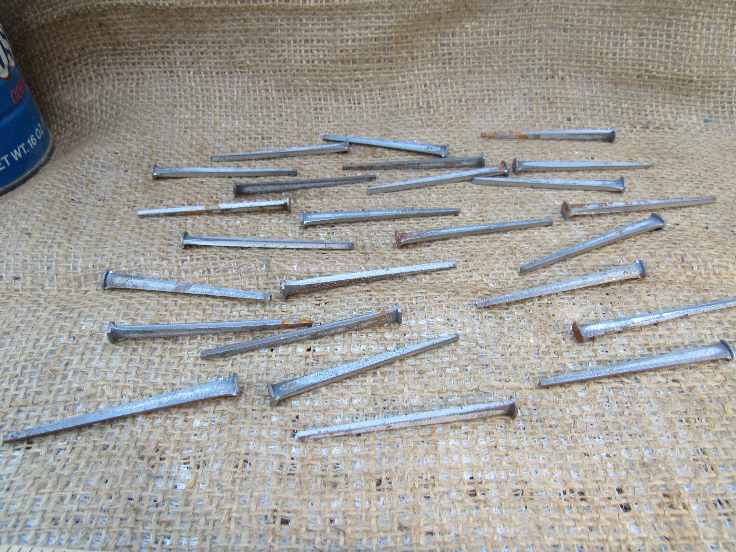 Square Cut Nails 50 Metal 3 Square Nails New Old Stock | Etsy