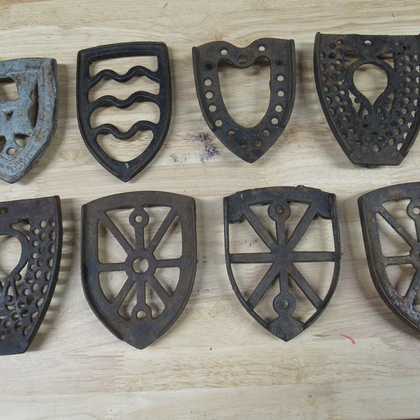 Cast Iron Trivet Vintage - Etsy