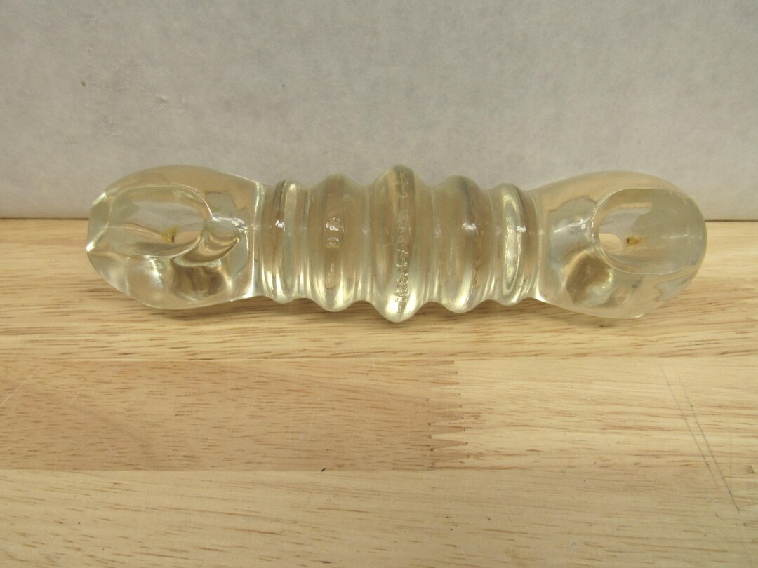 Clear Pyrex Insulator, 7 1/2" Clear Glass Pyrex Radio Strain, 7 1/2 ...