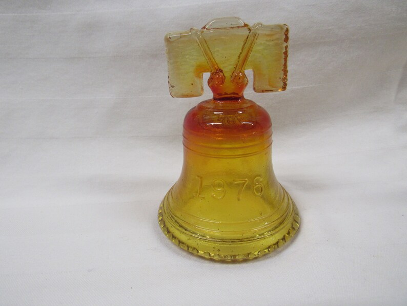 Glass Liberty Bell, Joe St. Clair Commemorative Glass Liberty Bell ...