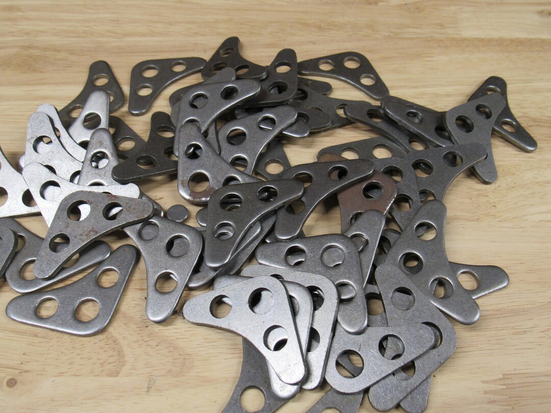 Decorative Triangle Washers, 10 Triangle Metal Washer, 10 Triangle ...