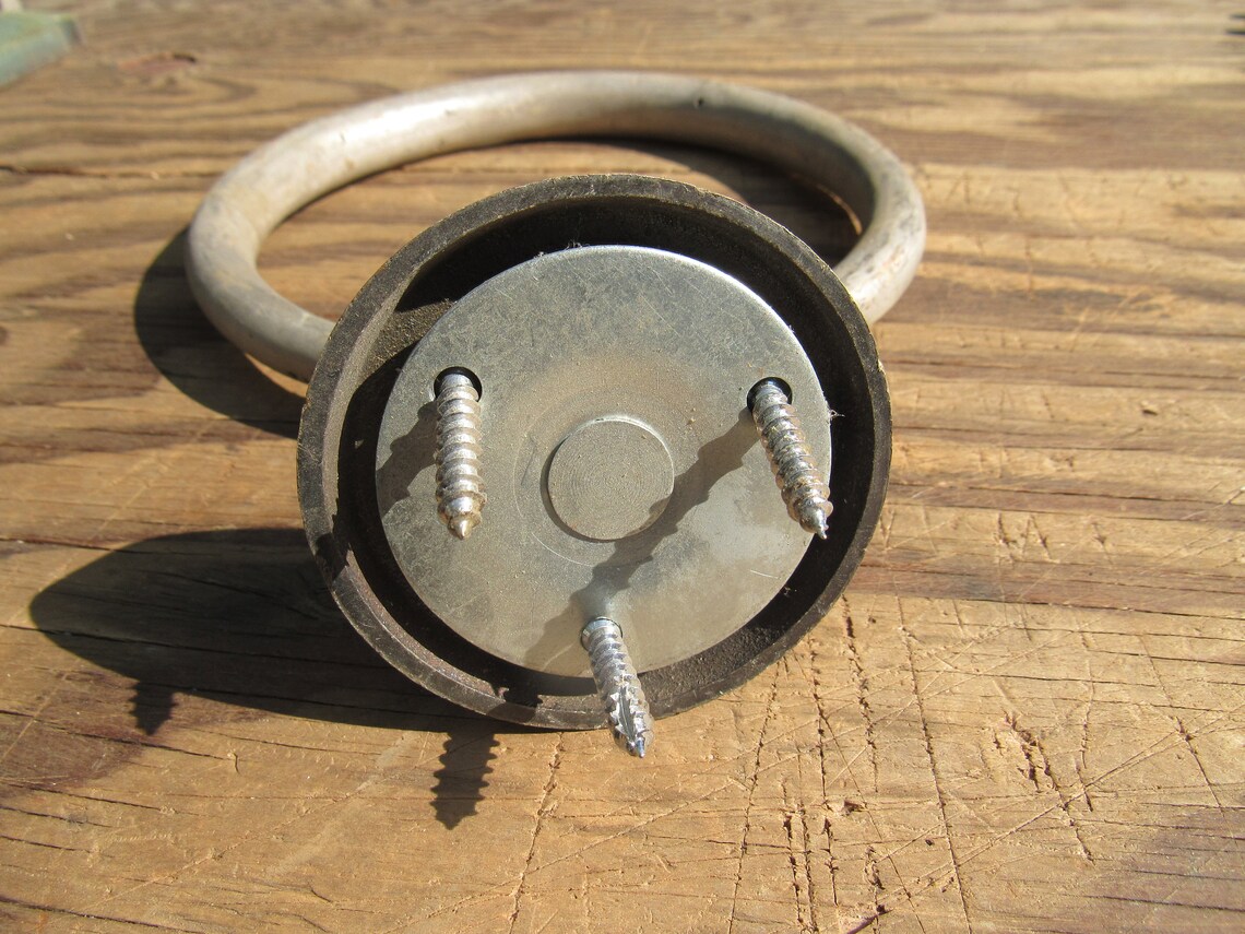 Hitching Post Ring Extra Large and Rustic Hitching Post Ring | Etsy