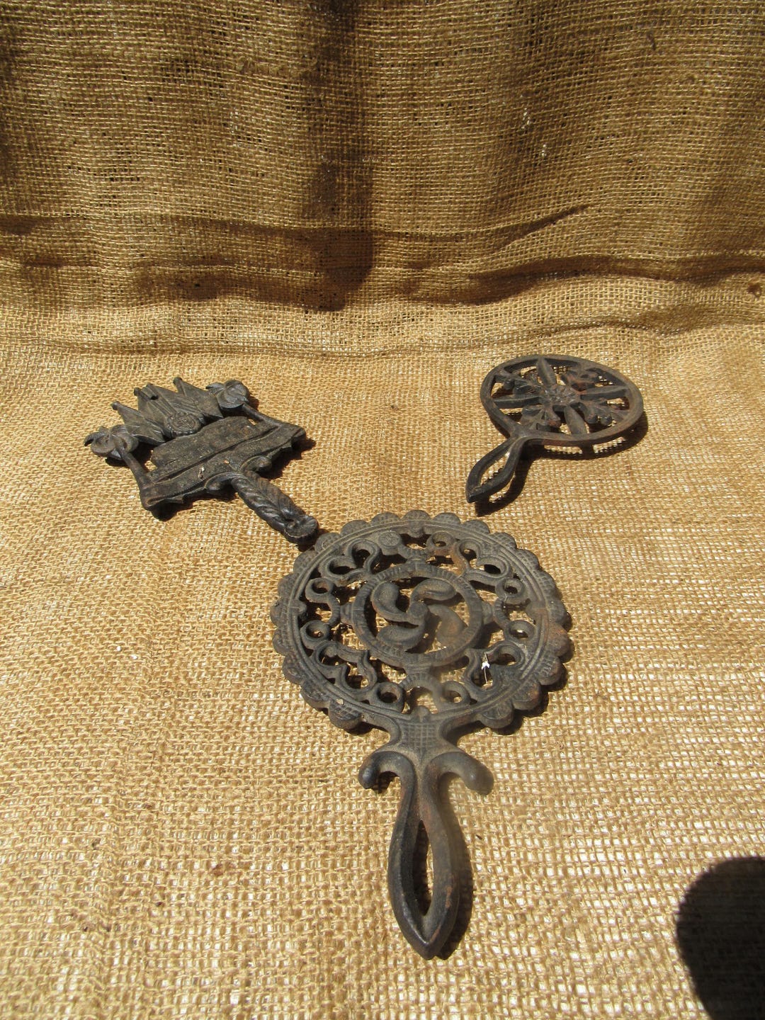 Metal Iron Trivet, Choose Your Metal Iron Trivet/iron Stand, Cast Iron ...