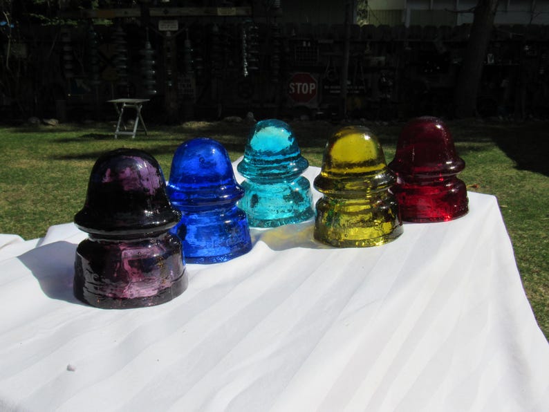 Commemorative H.g.co Insulators, Choose Your Insulator: Amber, Purple ...