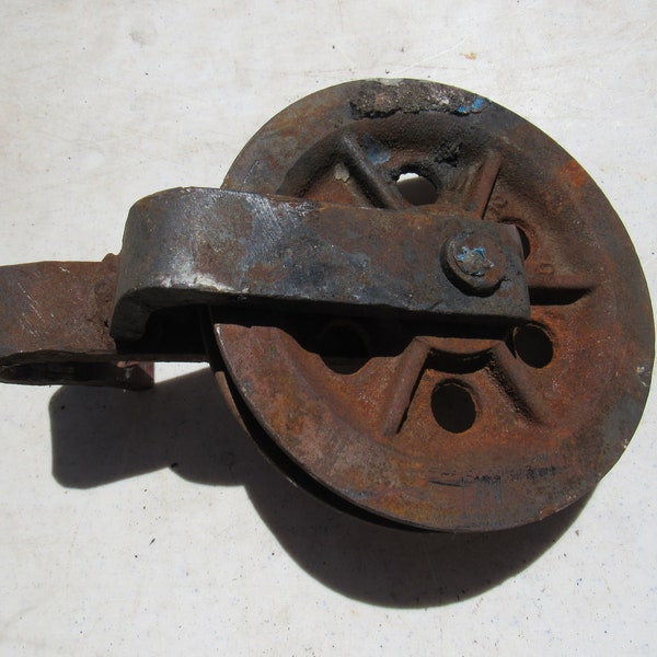 Rustic Pulley - Etsy