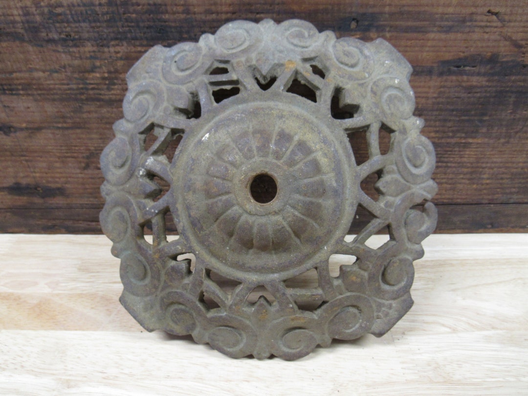 Decorative Lamp Base, Cast Iron Lamp Base, Heavy Duty Cast Iron ...