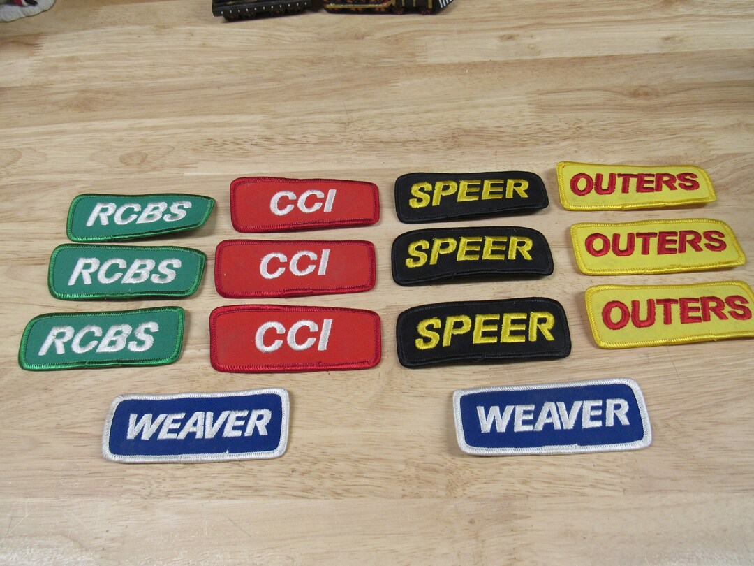 Work Shirt Patches 14 Various Work Shirt Patches RCBS Patch - Etsy