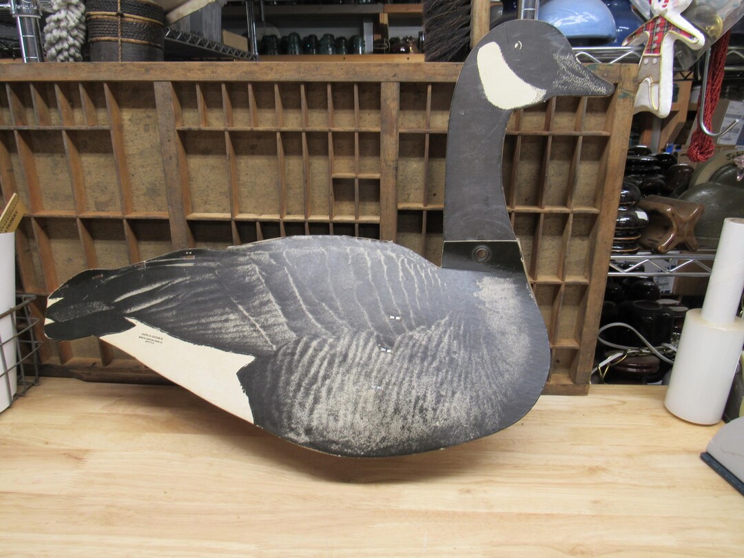 Dupe A Goose, Cardboard Folding Goose Decoy, Dupe A Goose R - Etsy