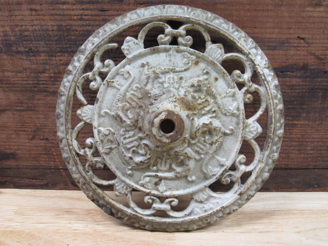 Decorative Lamp Base, Cast Iron Lamp Base, Heavy Duty Cast Iron ...