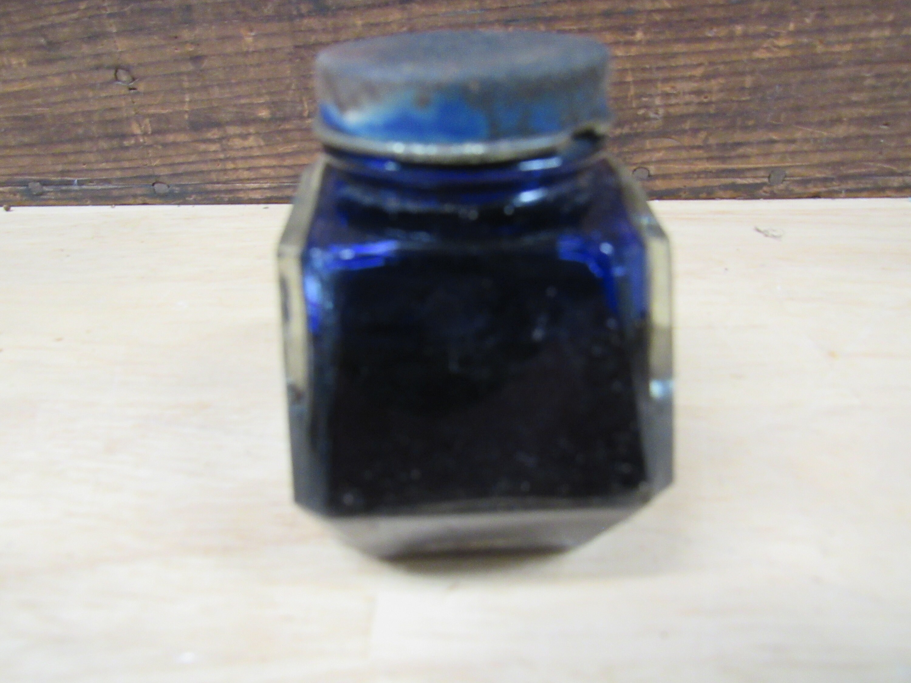 Waterman's Ink Bottle Blue Waterman's Ink Bottle - Etsy