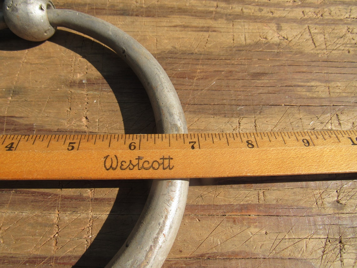 Hitching Post Ring Extra Large and Rustic Hitching Post Ring | Etsy