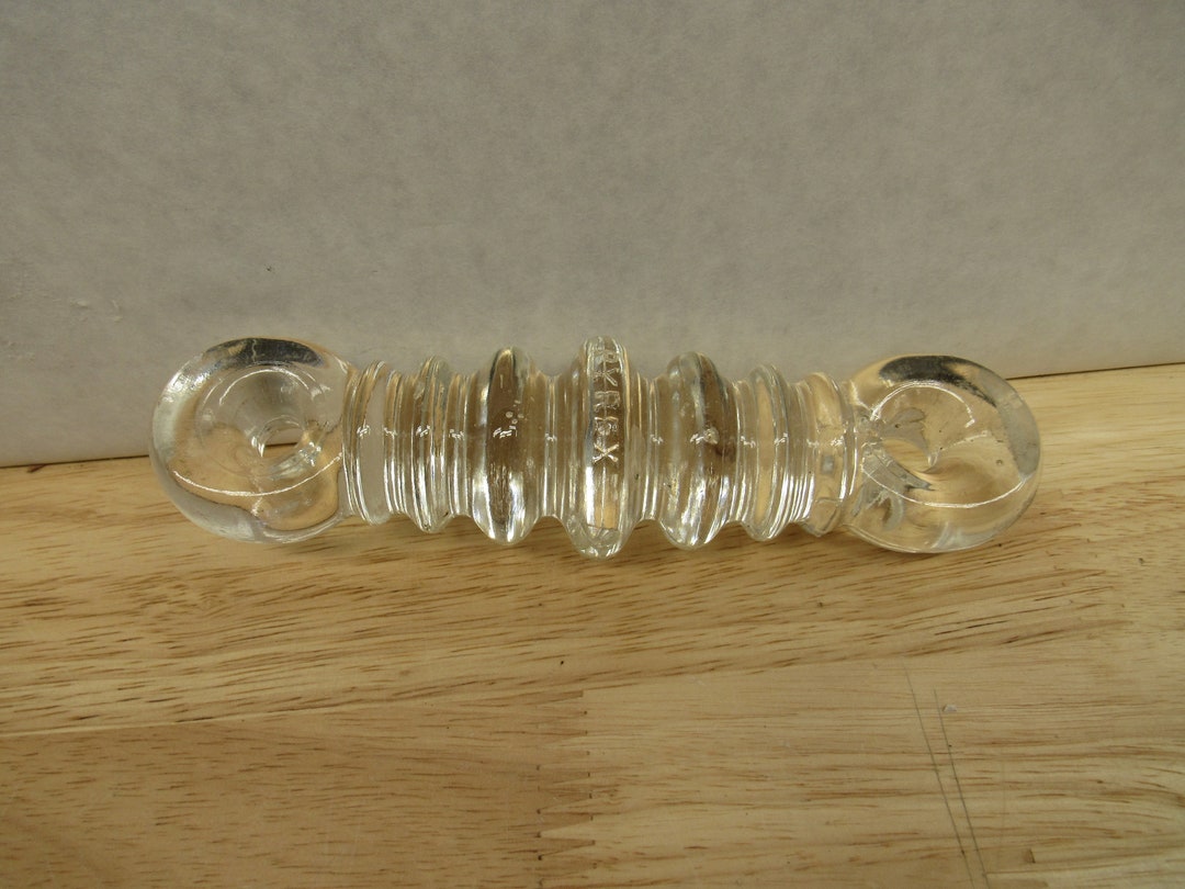 Clear Pyrex Insulator, 7 Clear Glass Pyrex Radio Strain, 7 Pyrex Radio ...