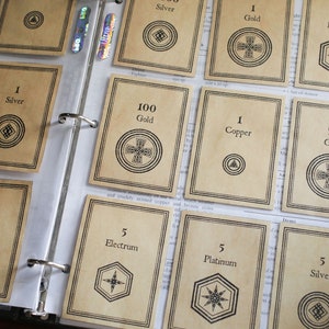 Dungeon Money • Print and Play • Dungeons and Dragons, Pathfinder ...