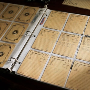 Spell Cards • Dungeons and Dragons, Pathfinder, Compatible With Most ...