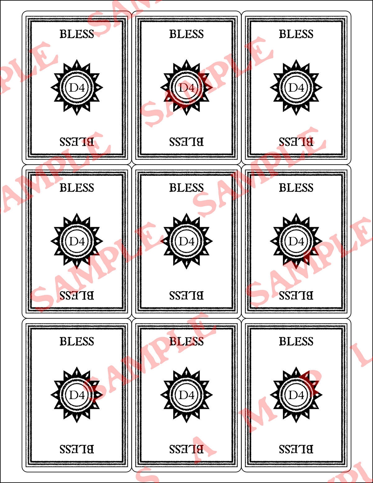 Inspiration & Bardic Inspiration Token Cards Printable - Etsy Canada