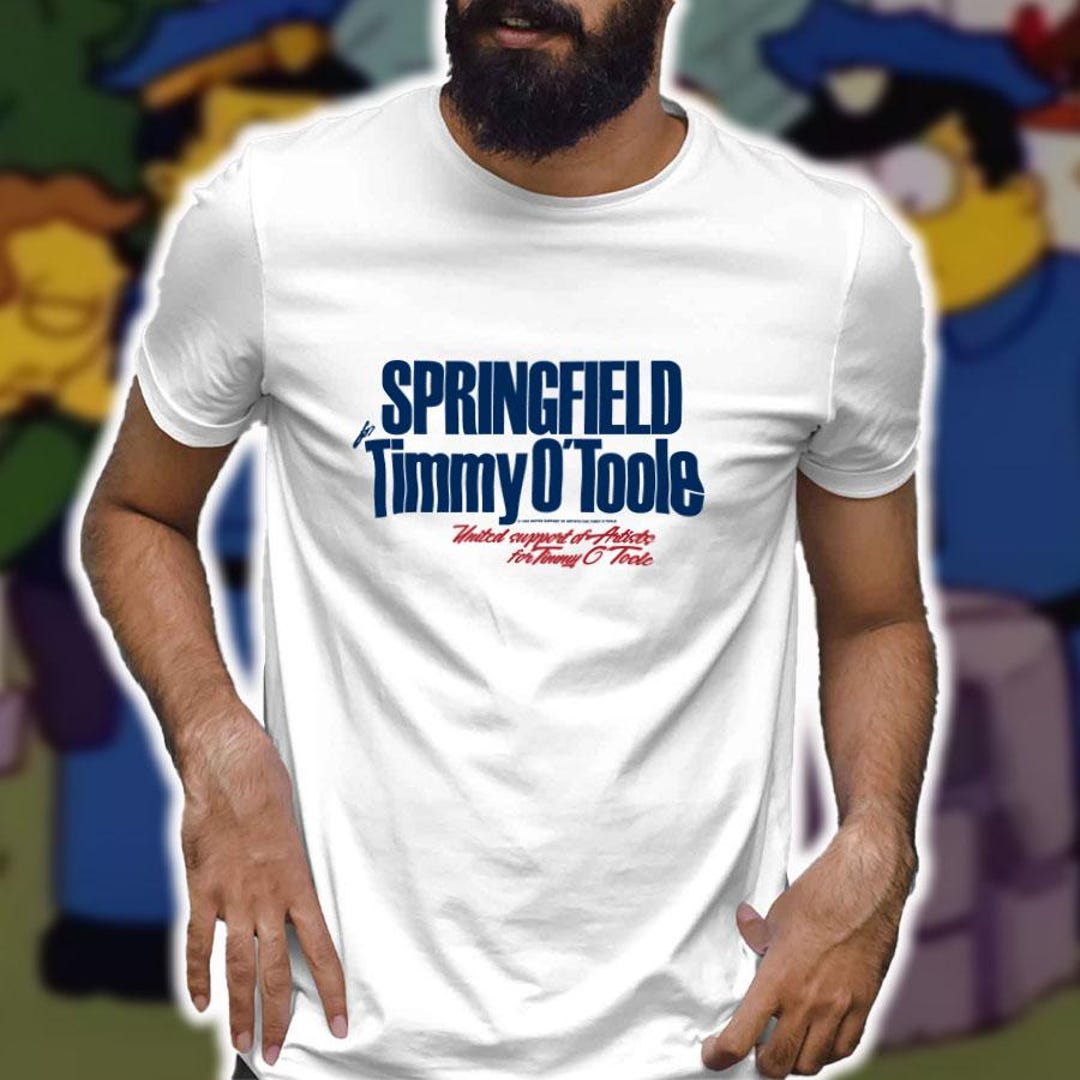 Men T-shirt the Simpsons. the Well. Timmy Otoole. Summer. for Fans ...