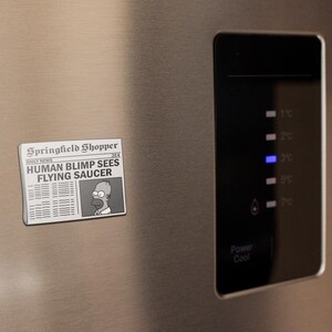 MAGNET "homer Simpson Newspaper", the Simpsons, Los Simpson, Simpsons ...