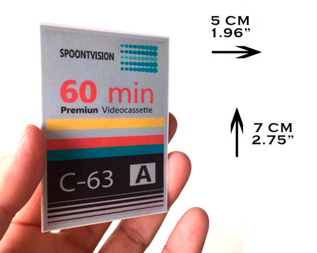 Mini Sticker Vintage Style Inspired in VHS Concepts, Vhs Stickers, Vcr ...