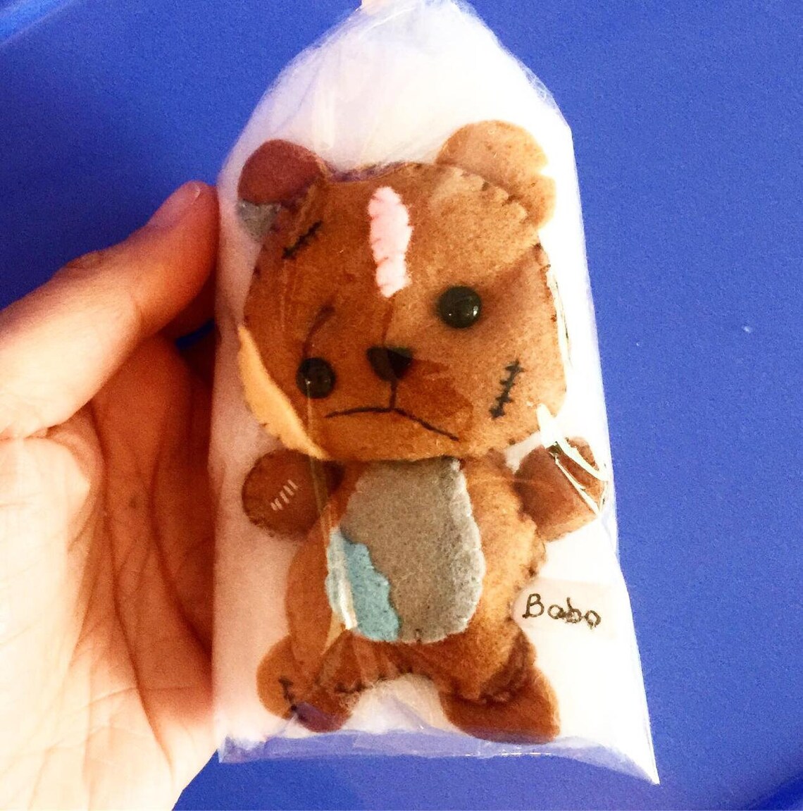 The Cuttest Gift. Lovely Bobo in Its ICE BAG Mr. Burns Bear - Etsy