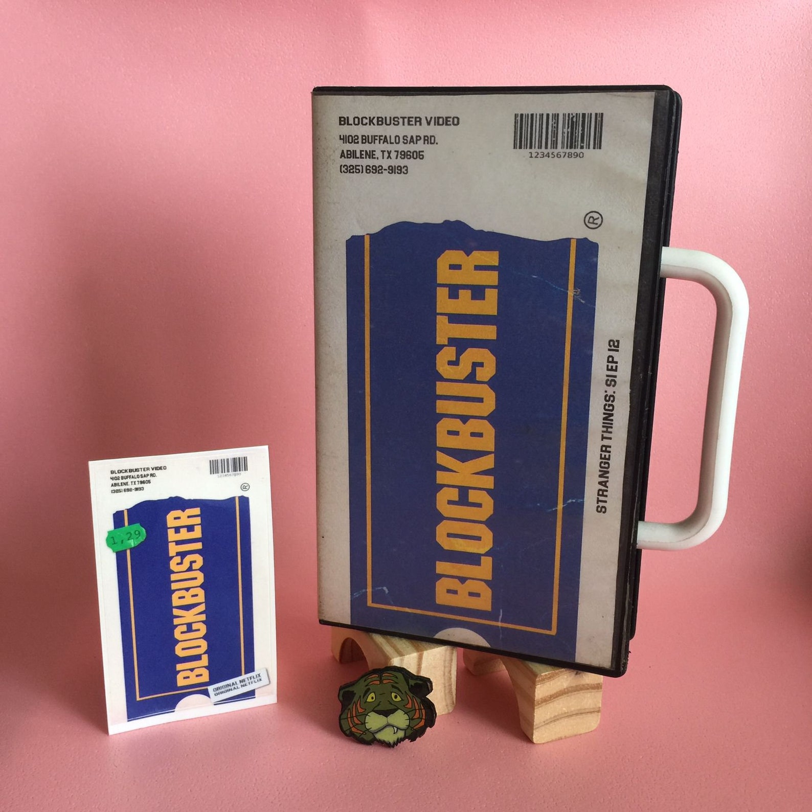 Retro Pack / Blockbuster Stuff / Memorabilia / Pencil Case / | Etsy