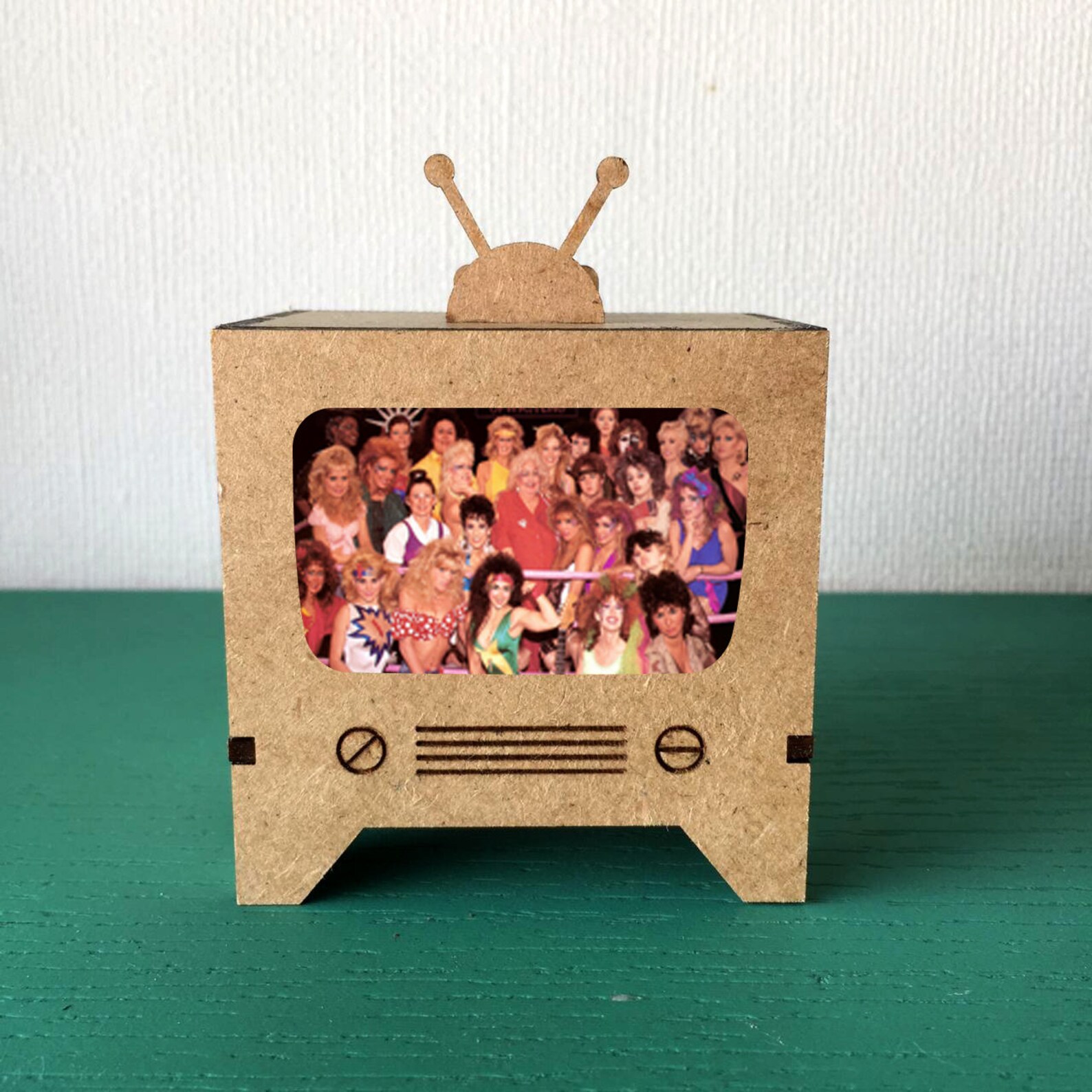 Mini TV Set / Wood TV / Classic TV Shows price Includes 2 | Etsy