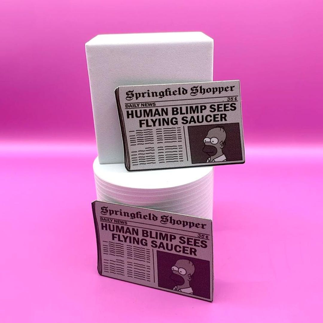 MAGNET "homer Simpson Newspaper", the Simpsons, Los Simpson, Simpsons ...