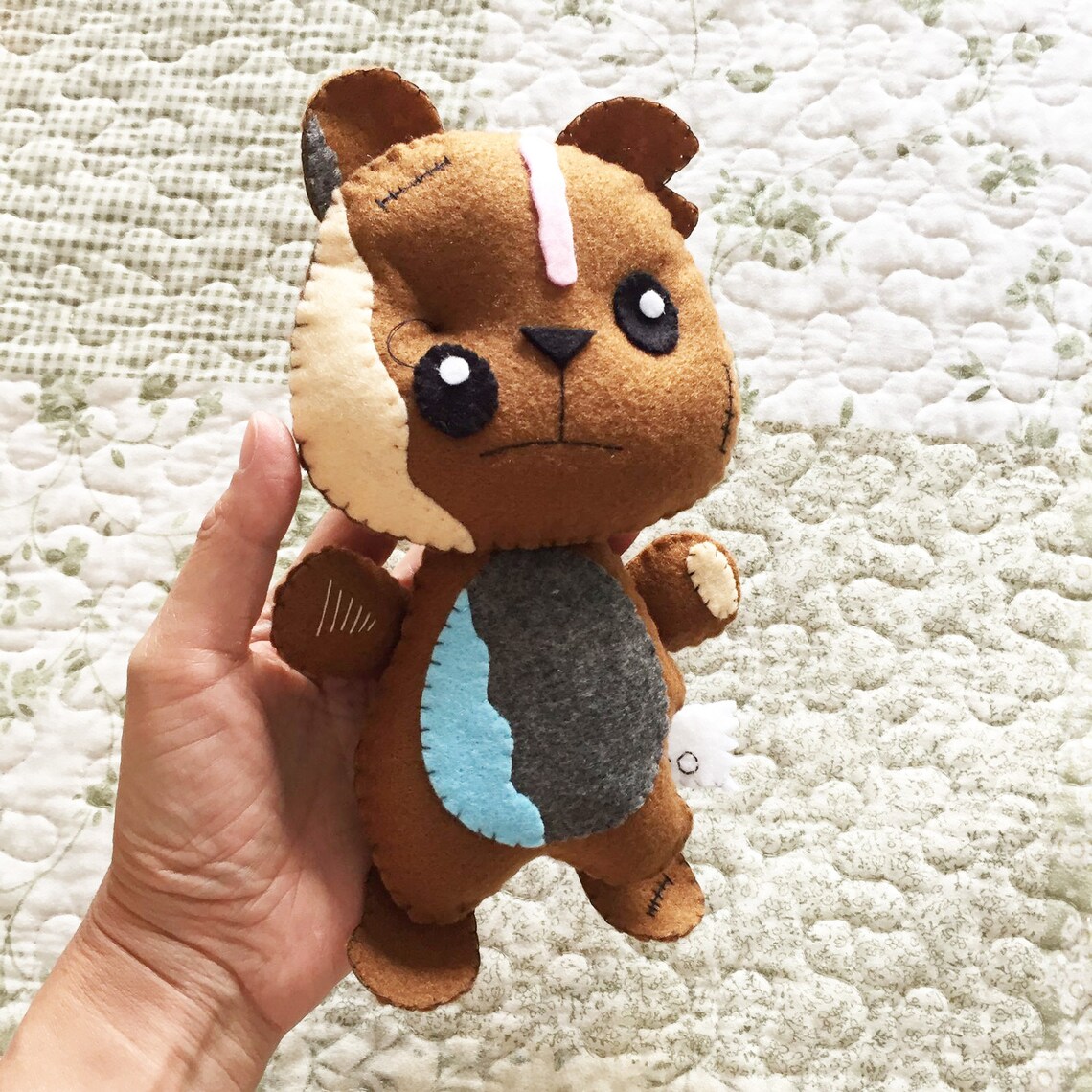 Adorable oso Bobo Burns Altura 21 cm 8.26. Bobo | Etsy