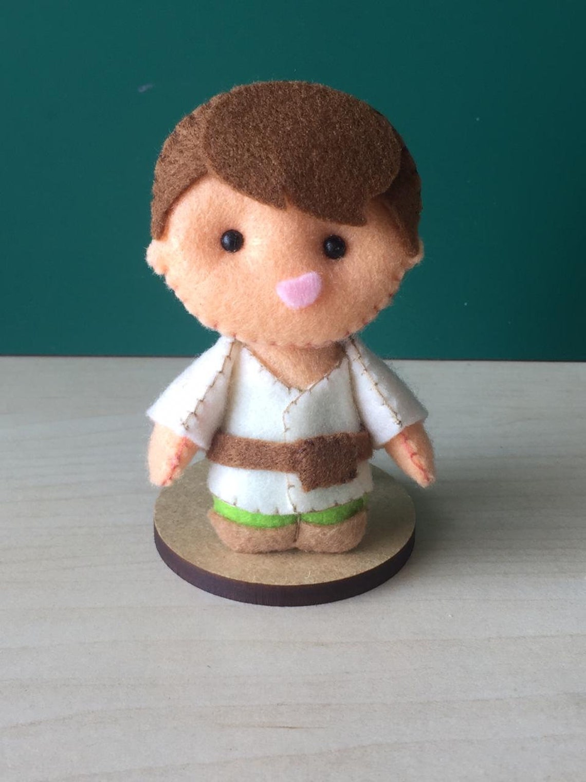 Set 3-felt Plushes / Star Wars / 100% Handmade 8 Cm Height - Etsy