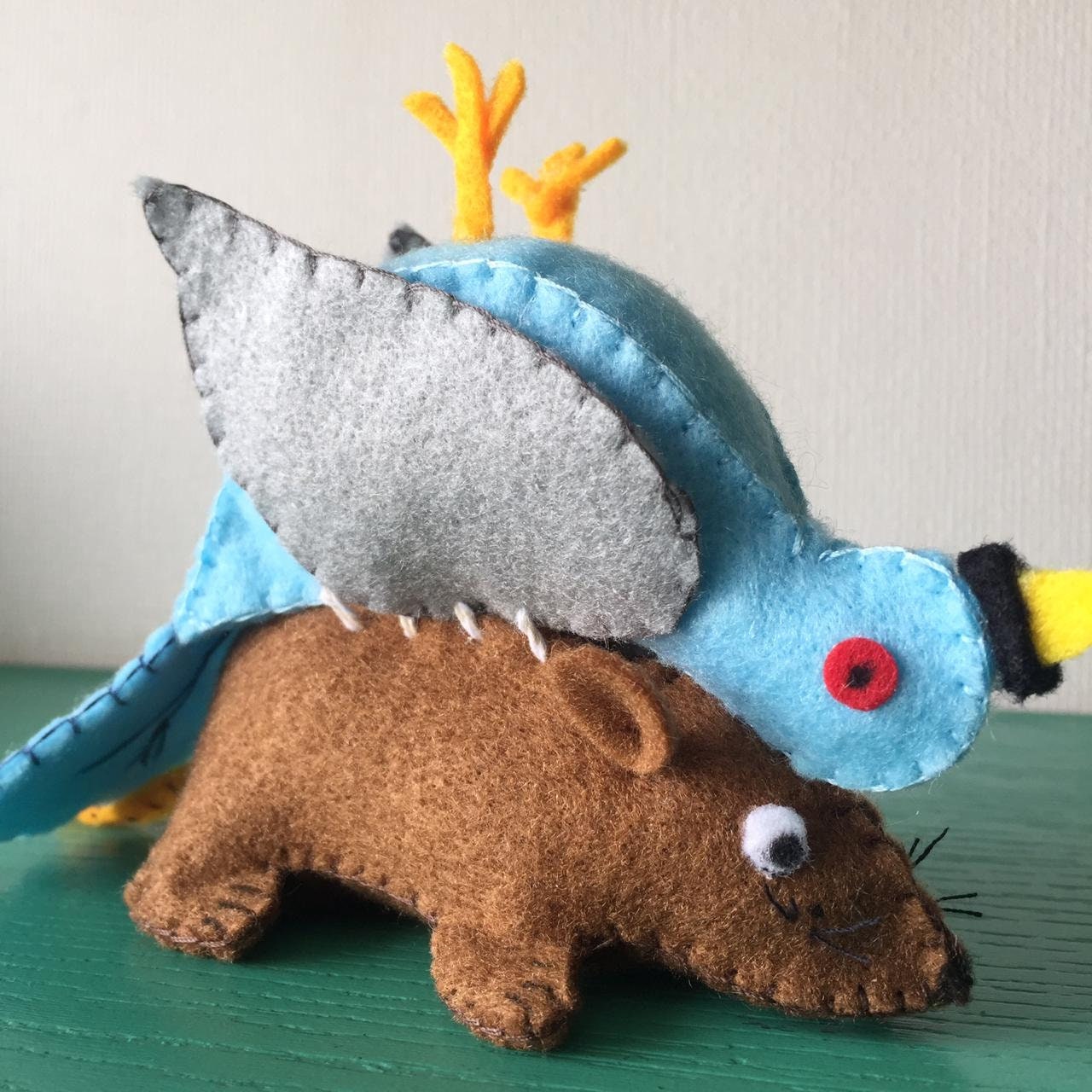 The Best Original Simpsons Gift. Pigeon-rat inspired in Tv - Etsy