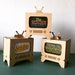 Mini TV Set / Wood TV / Classic TV Shows price Includes 2 Tvs - Etsy