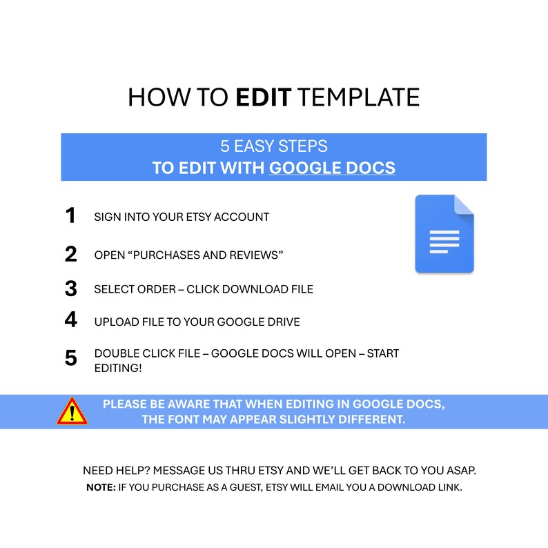 Editable Last Date of Employment Letter: Microsoft Word & Google Docs - Etsy