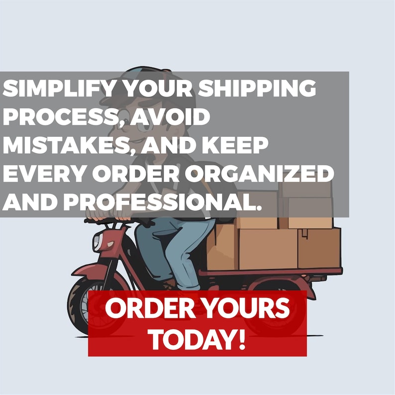 Editable Packing Slip Template, Customer Delivery Note (microsoft Word ...