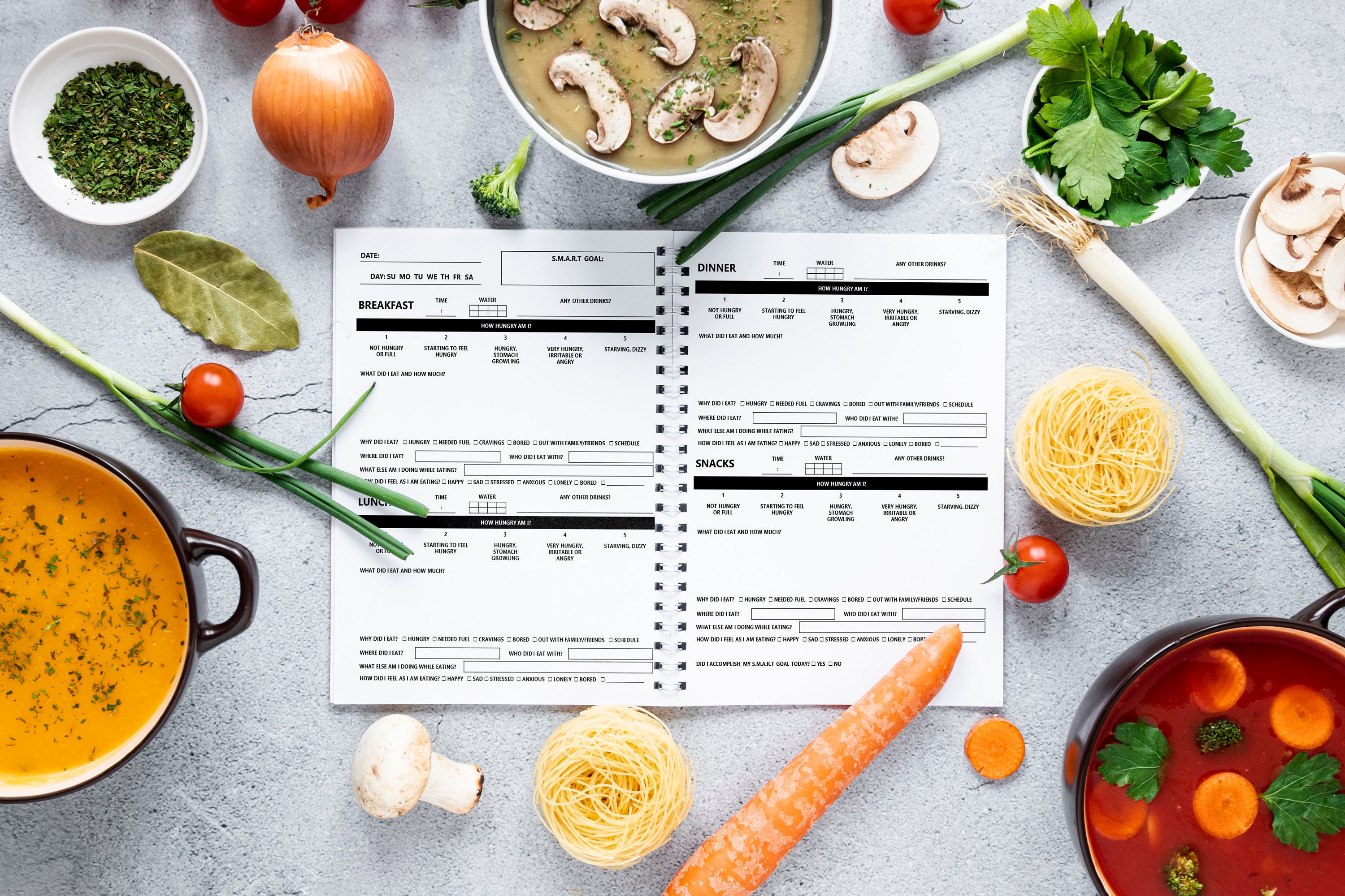 DAILY FOOD DIARY, Keto Food Journal - Etsy