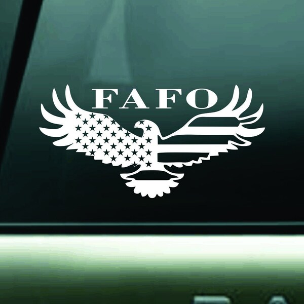 Fafo Decal - Etsy