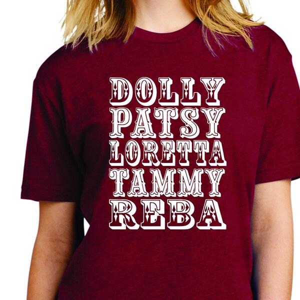 Dolly Patsy Loretta Tammy Svg - Etsy