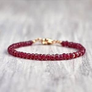 Etsy ruby bracelet store