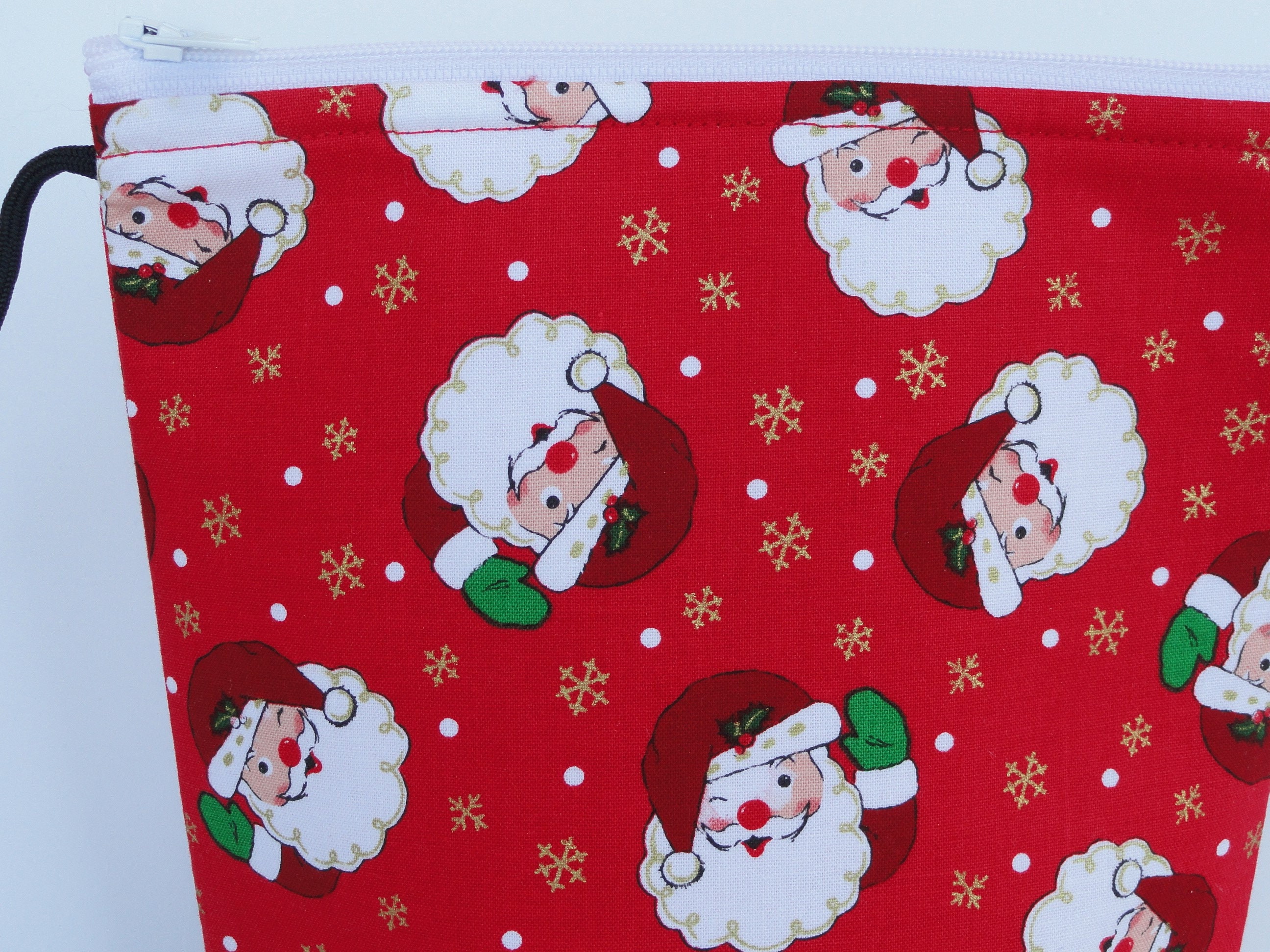 Santa Purse/christmas Purse/santa Crossbody Bag/holiday | Etsy