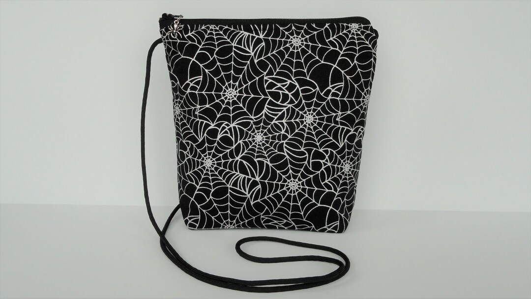 Spider Web Purse,halloween Crossbody,purse,goth Crossbody,fall Purse ...